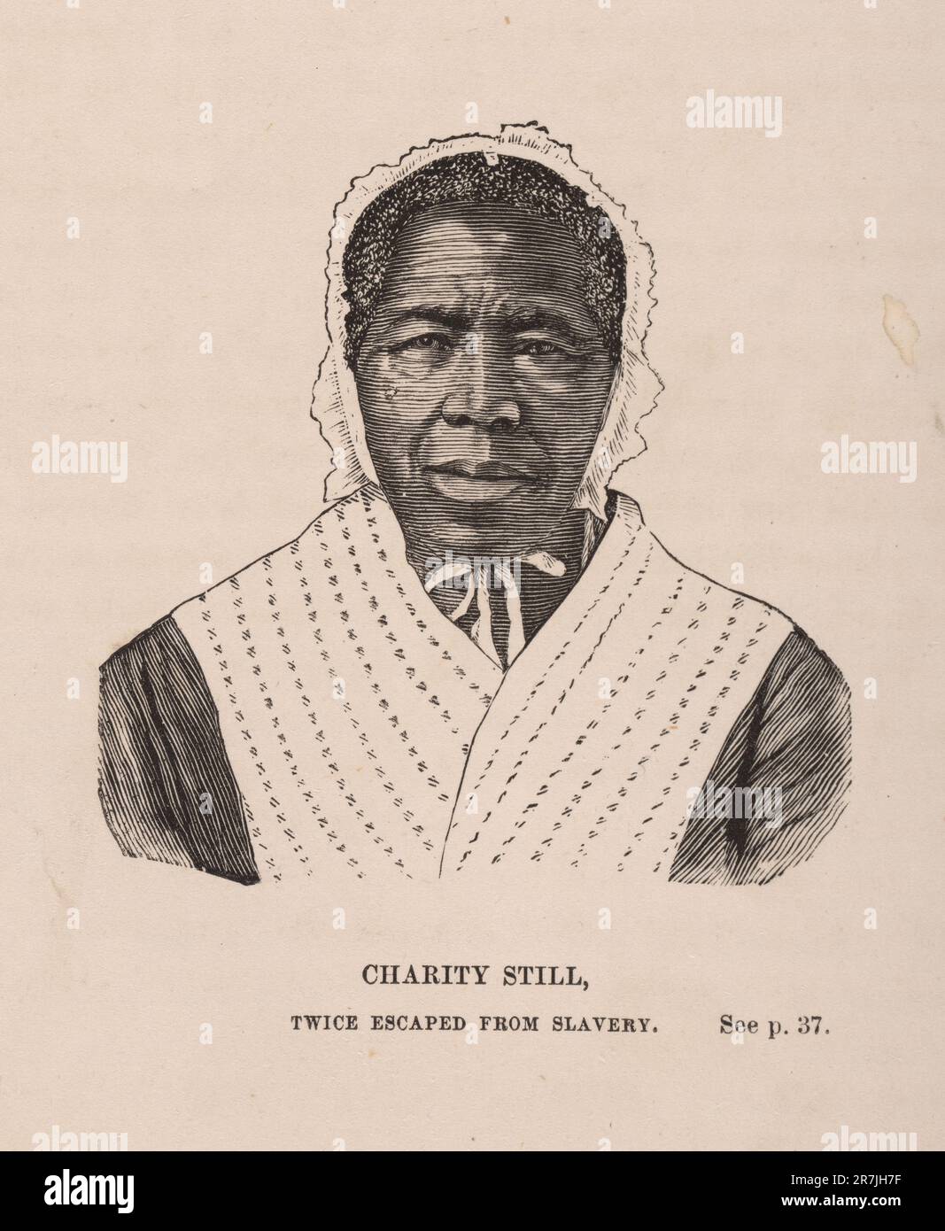 Charity Still Twice Escaped from Slavery 1872 Stock Photo - Alamy