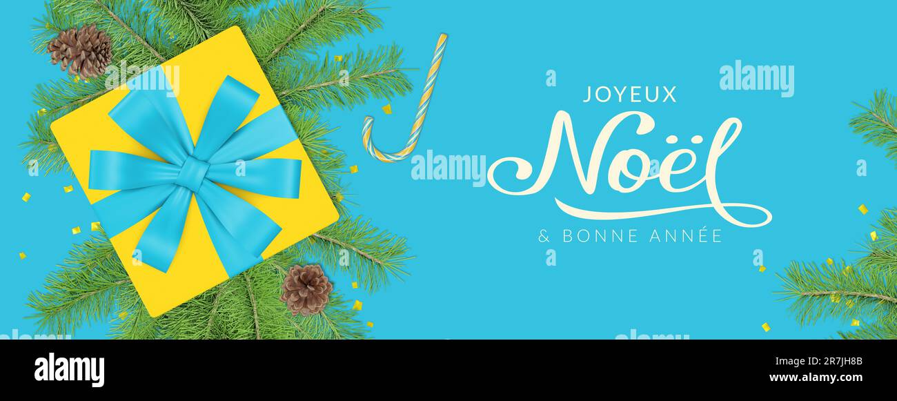Joyeux noel et bonne annee hi-res stock photography and images - Alamy