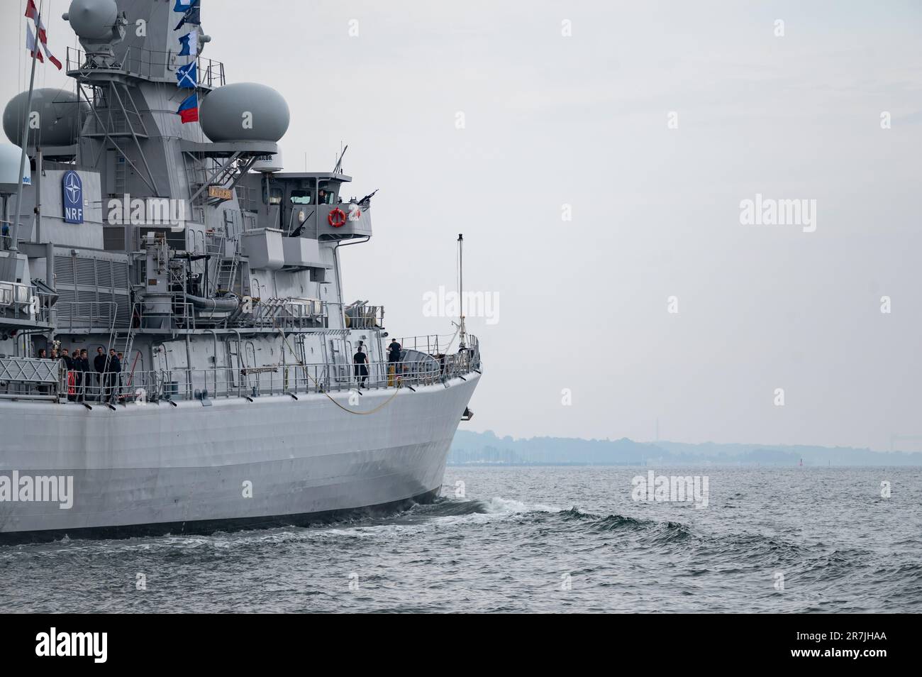 Kiel, Germany. 16th June, 2023. The Dutch multi-purpose frigate HNLMS ...
