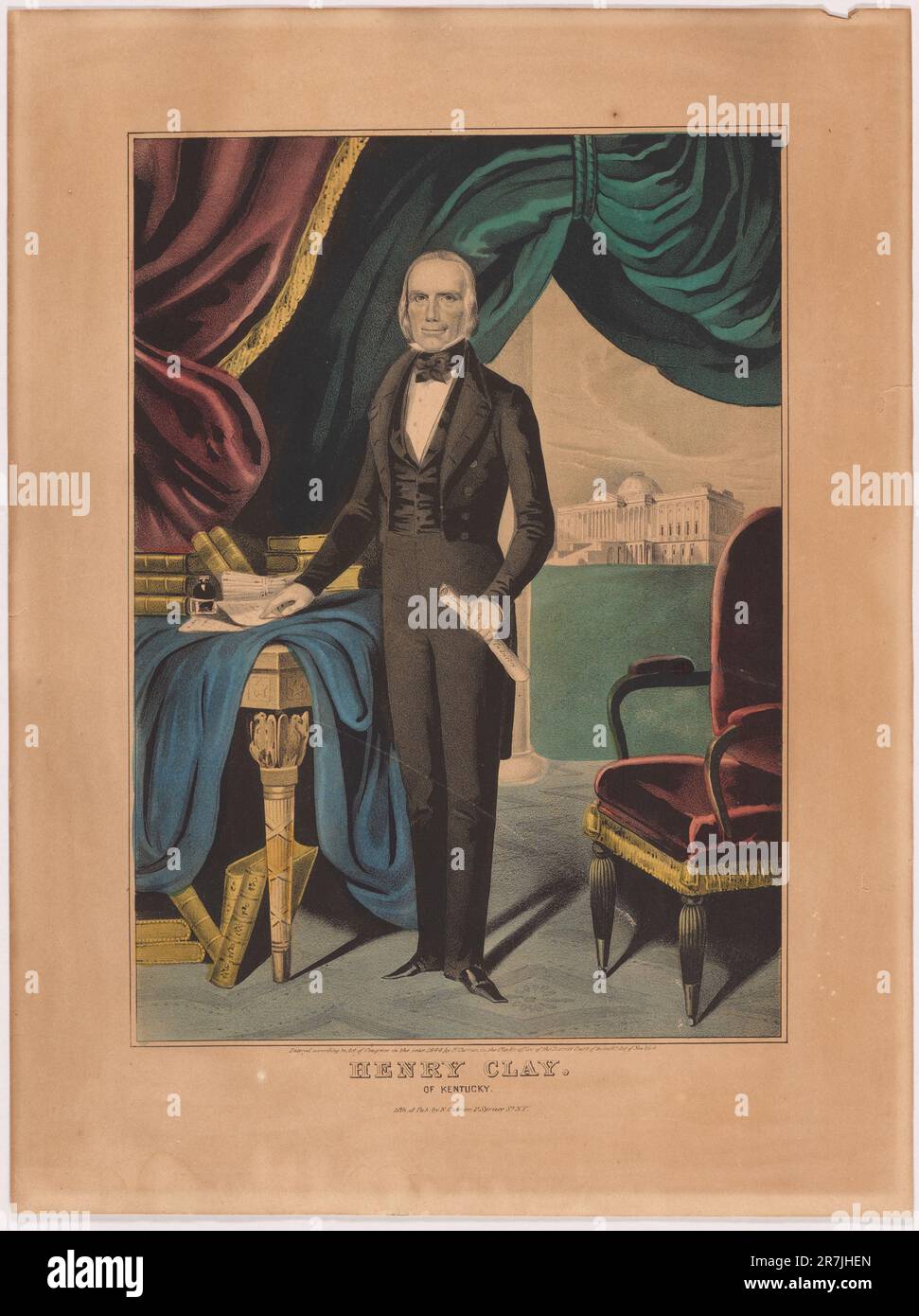 Henry Clay 1844 Stock Photo - Alamy