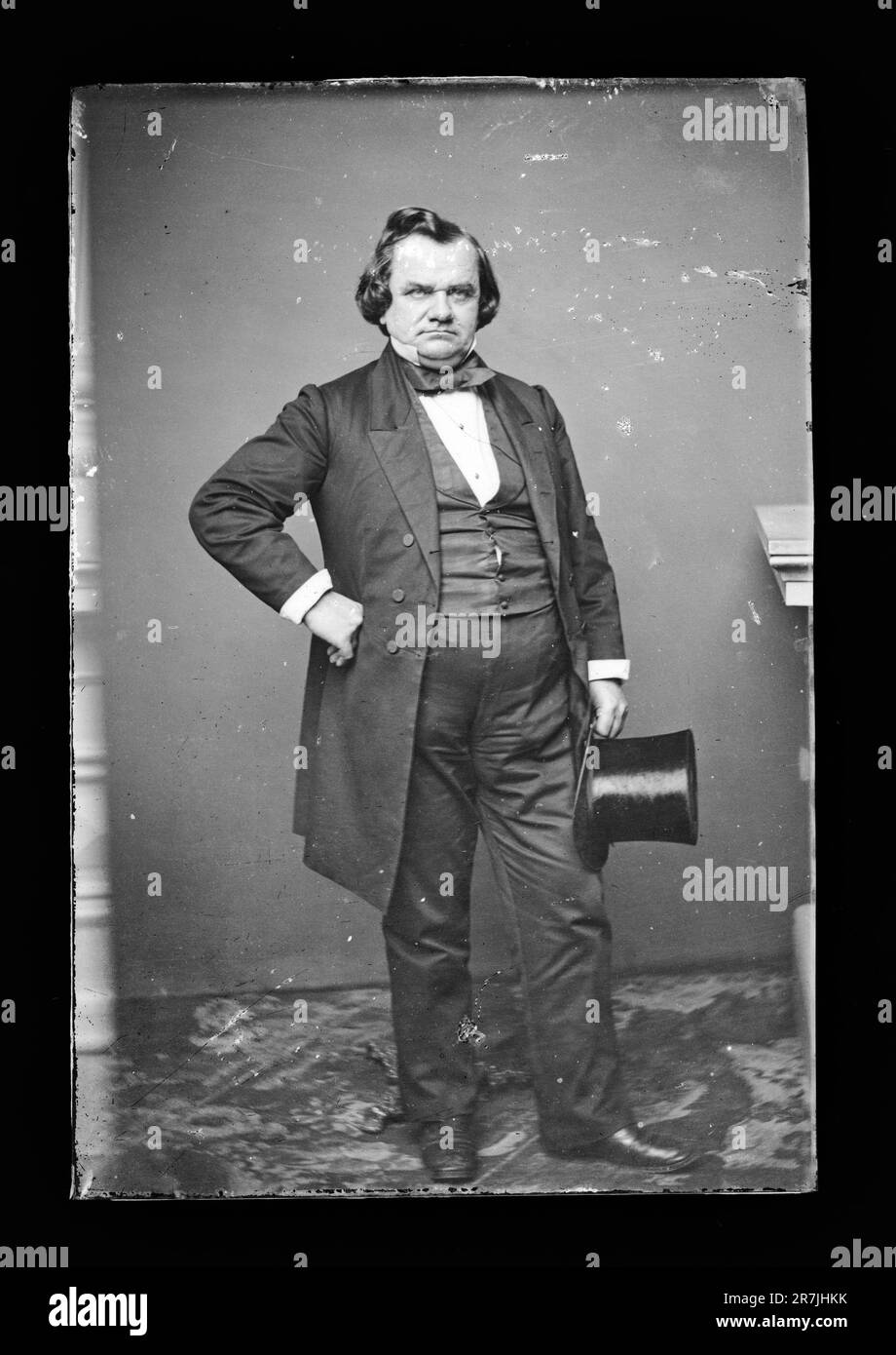 Stephen A. Douglas c. 1860-1861 Stock Photo - Alamy