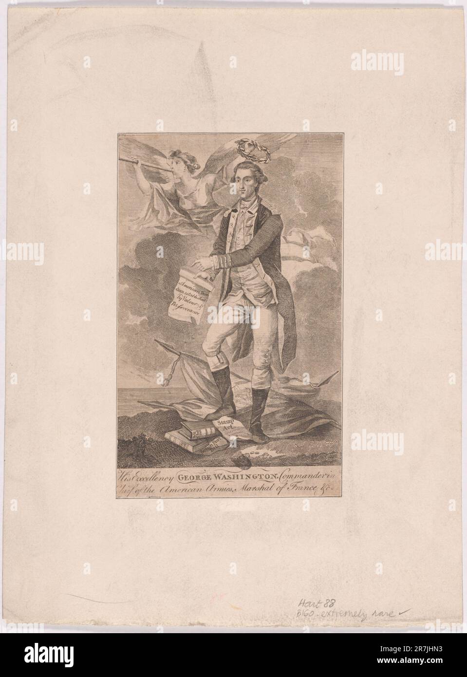 George Washington 1783 Stock Photo - Alamy