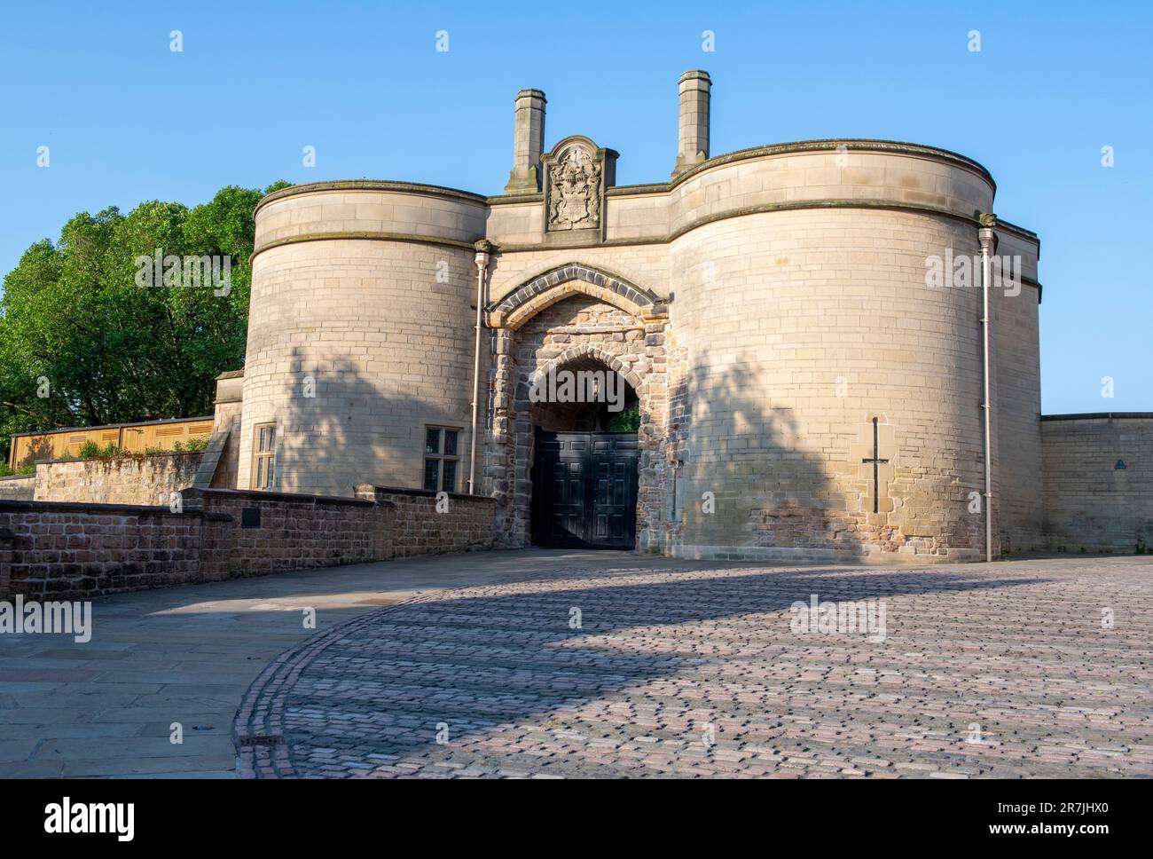 Gate house nottingham castle entrance hi-res stock photography and ...