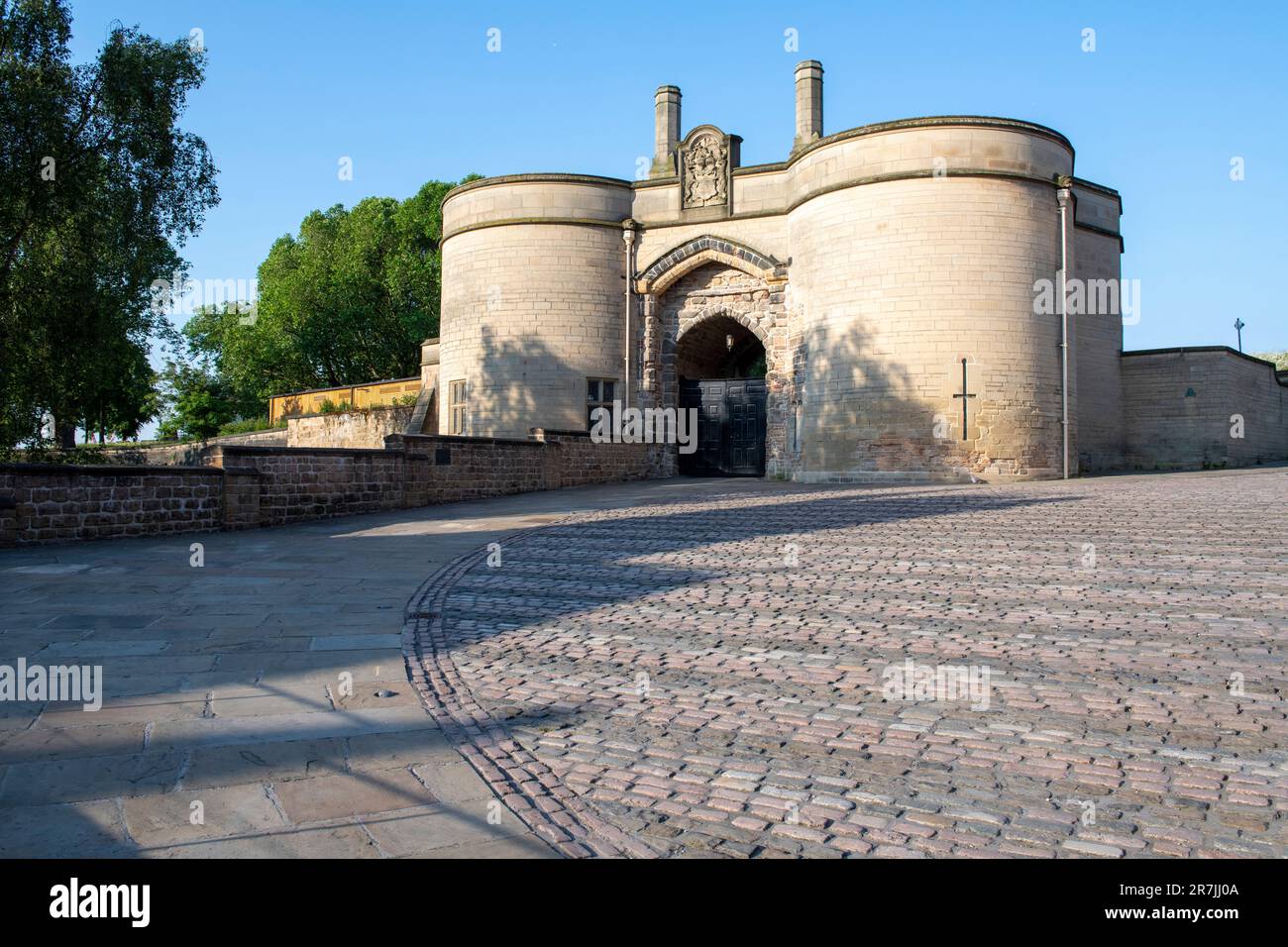 Gate house nottingham castle entrance hi-res stock photography and ...