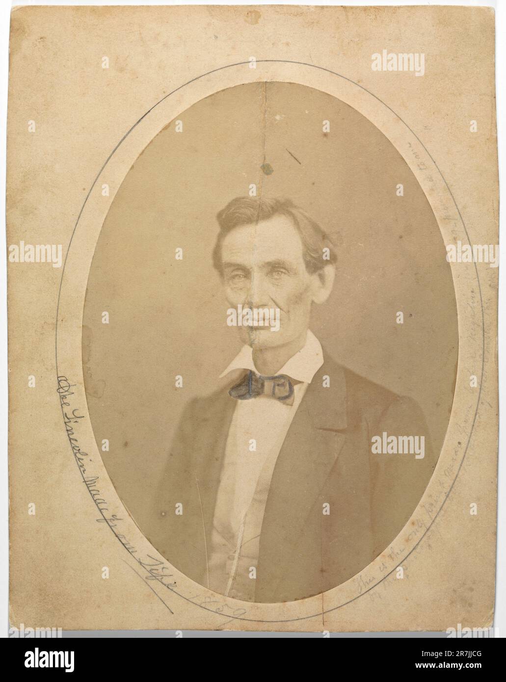 Abraham Lincoln 1859 Stock Photo - Alamy