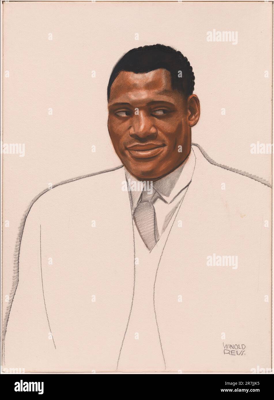 Paul Robeson 1924 Stock Photo - Alamy