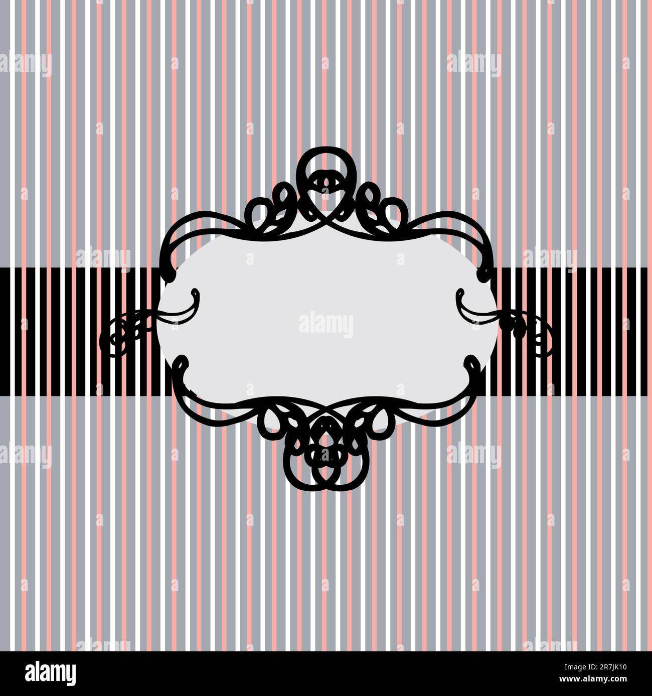 Template frame design for greeting card Stock Vector Image & Art - Alamy
