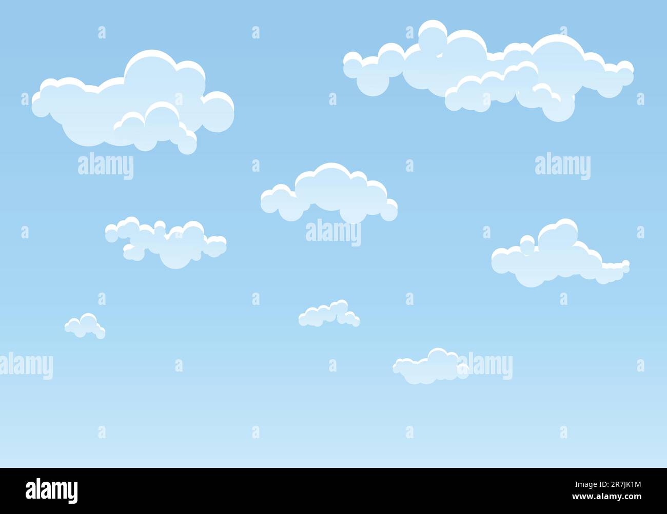 Sky background winter spring Stock Vector Images - Alamy