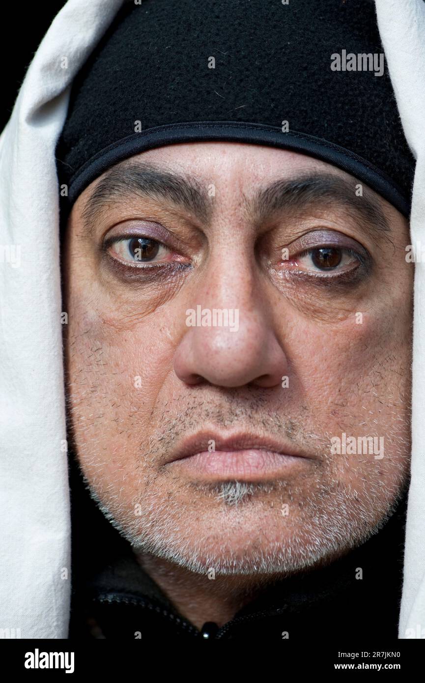 Parishioners dressed for his role in the annual Good Friday Pageant at ...