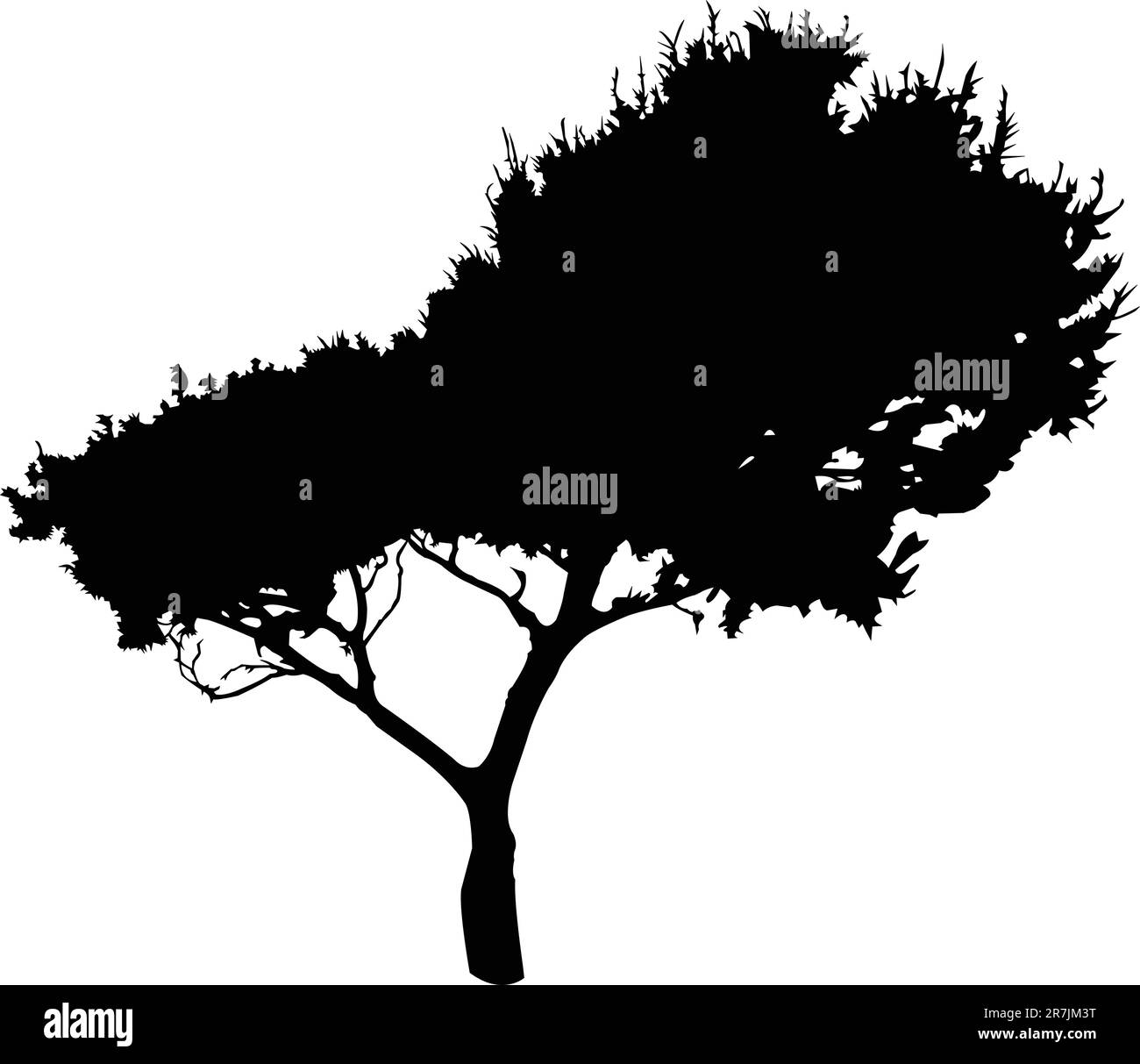 illustration of tree - vector Stock Vector Image & Art - Alamy