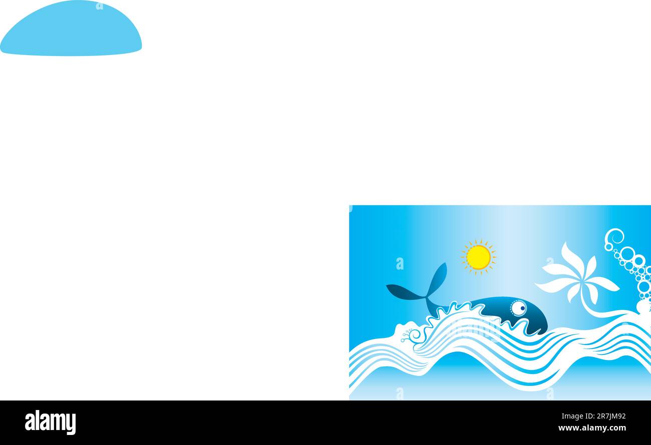 Palm fish Stock Vector Images - Alamy