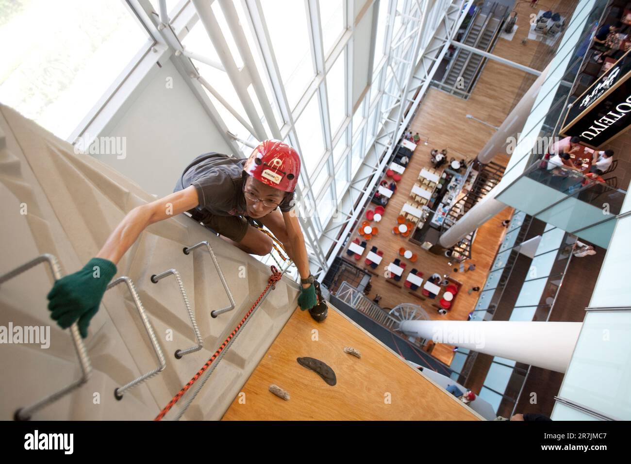The world's highest indoor fixed protection climbing wall in a ... The world's highest indoor fixed protection climbing wall in a ...