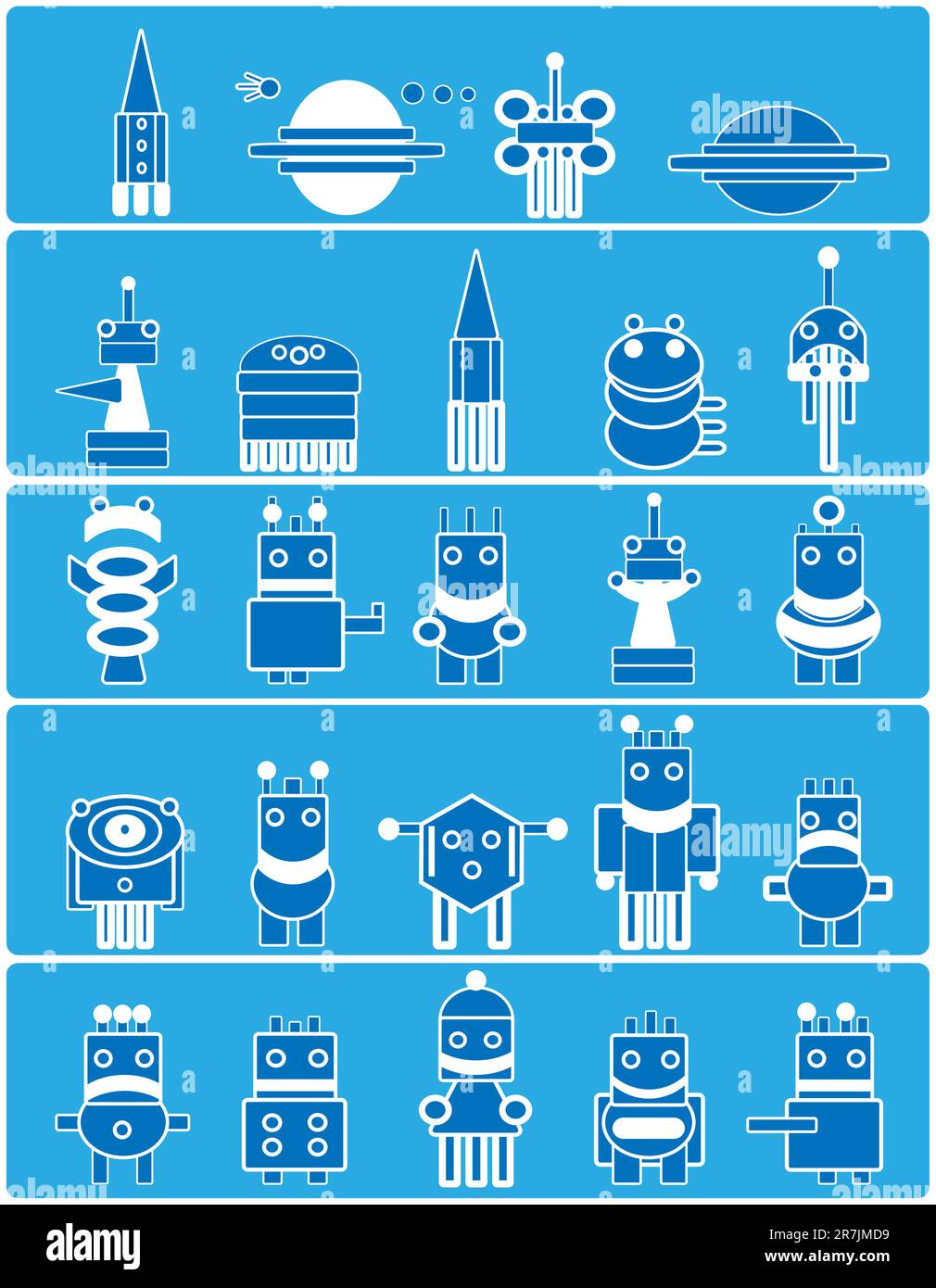 Many women Cut Out Stock Images & Pictures - Alamy