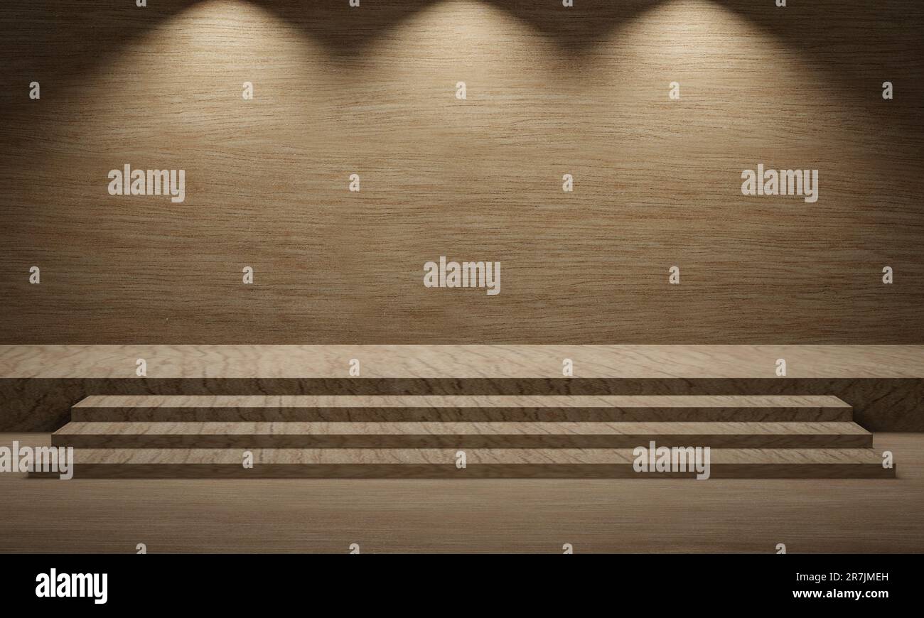 3d wall stage concrete texture 3d rendering Stock Photo - Alamy