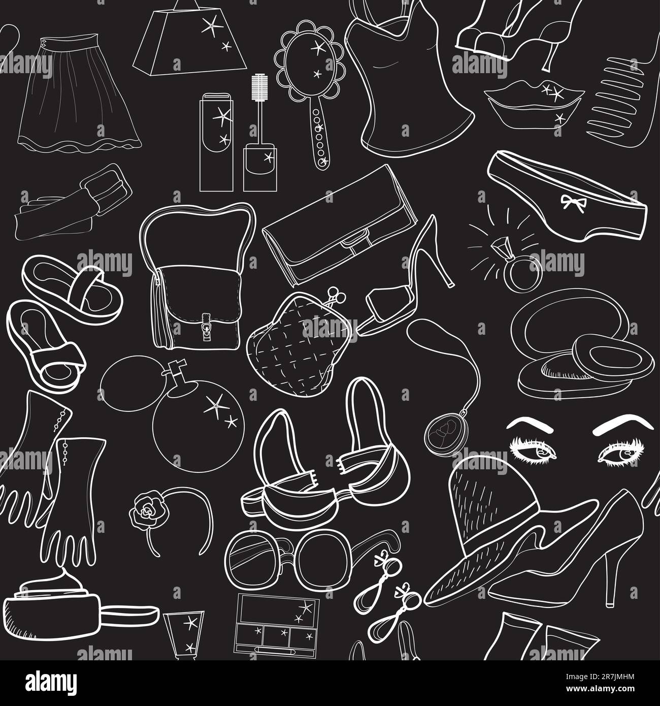 Rich female Stock Vector Images - Alamy