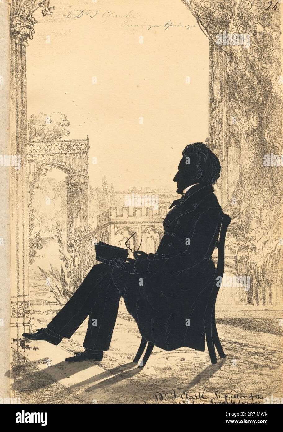 Dr. John Clarke 1840 Stock Photo - Alamy