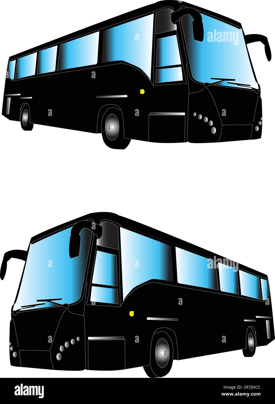 Coach lorry motorway Stock Vector Images - Alamy