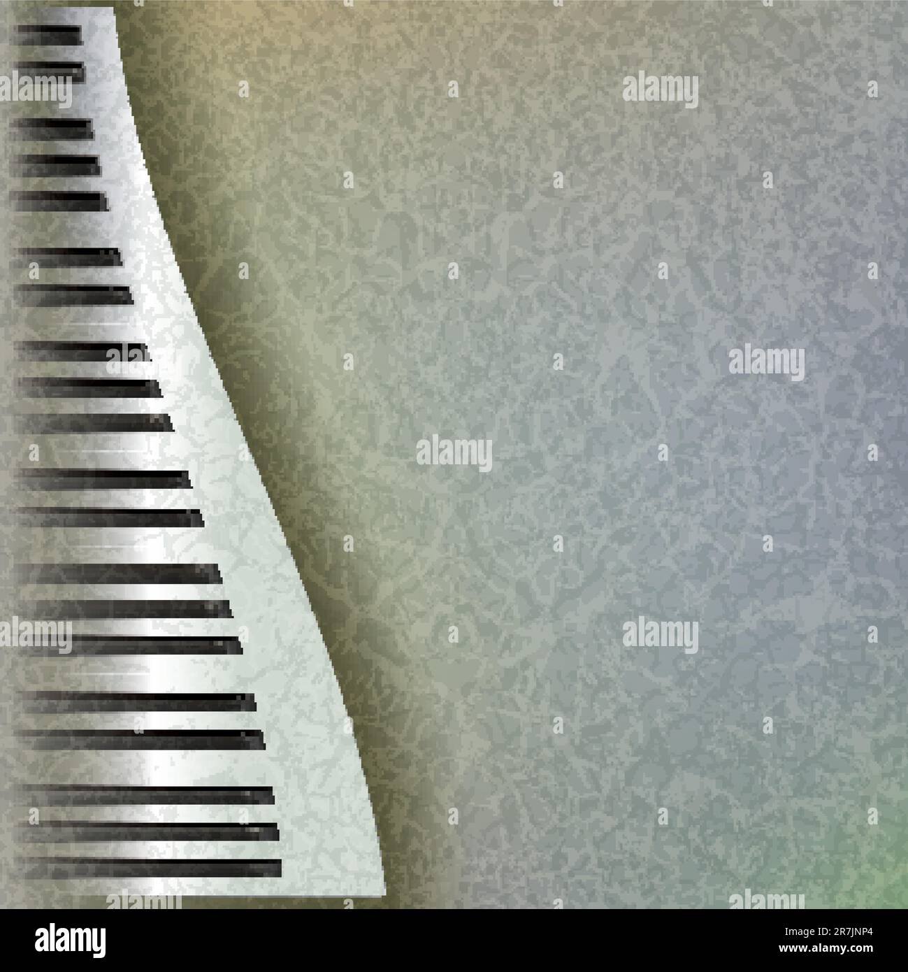 Stained piano keys Stock Vector Images - Alamy
