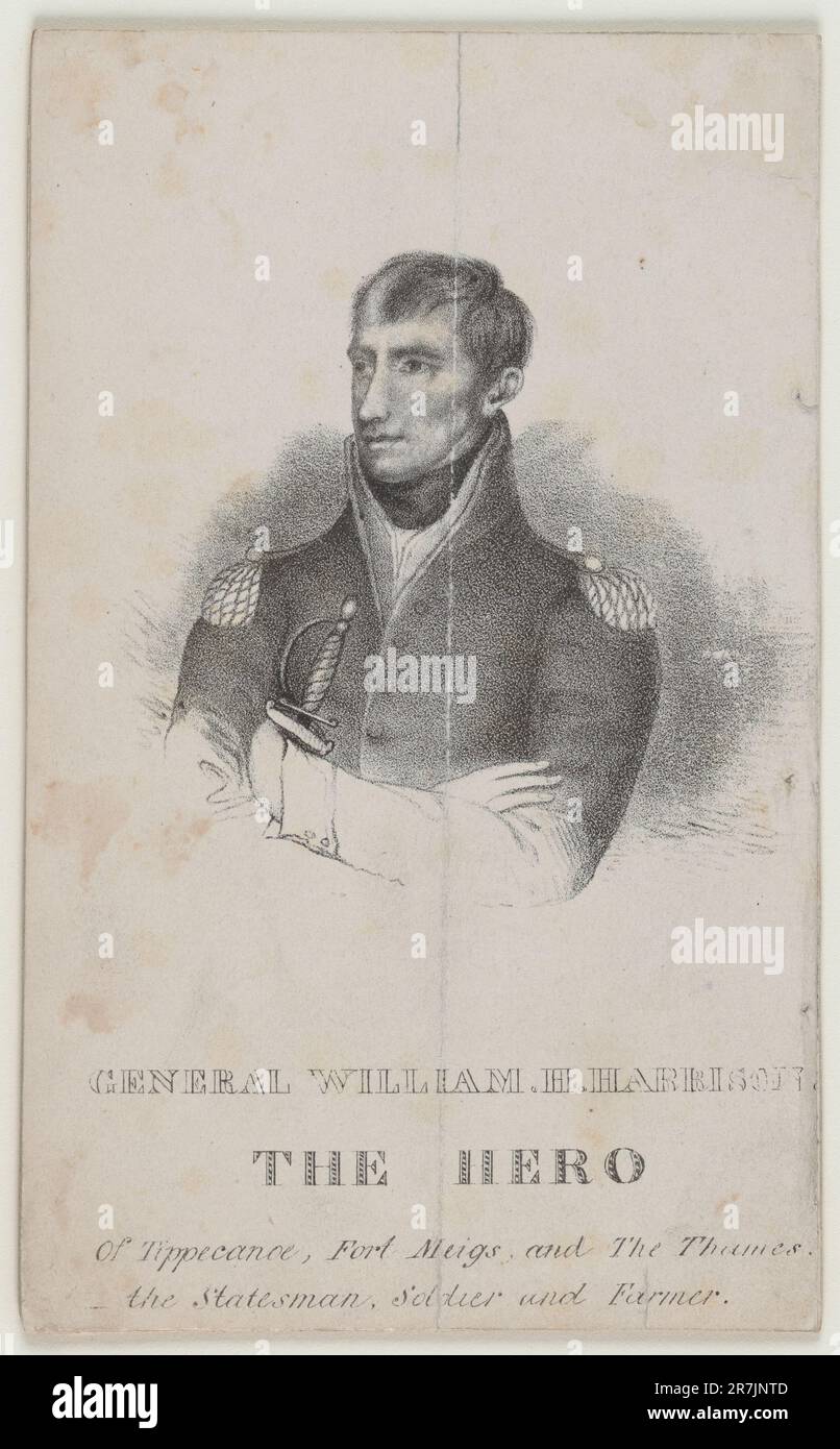 William Henry Harrison c. 1840 Stock Photo - Alamy
