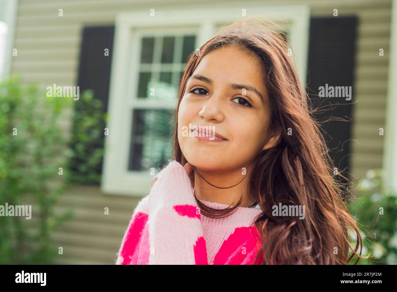Environmental Portrait of a Generation Z beauty Stock Photo - Alamy