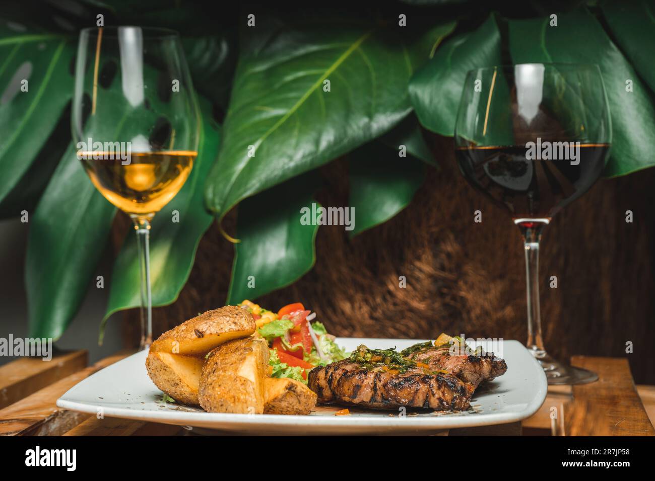 A Gastronomy Gourmet Food in a Restaurant Stock Photo - Alamy