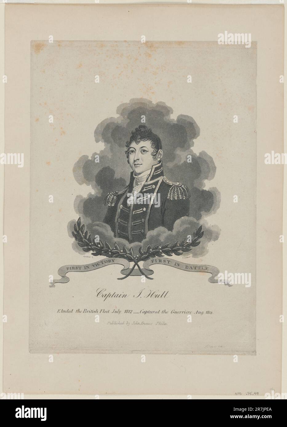 Isaac Hull c. 1812-1815 Stock Photo - Alamy