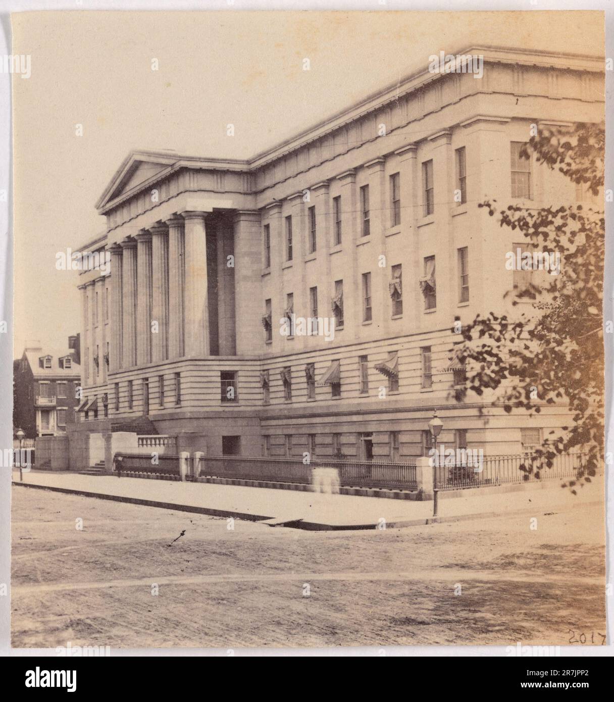 U.S. Patent Office c. 1870 Stock Photo - Alamy