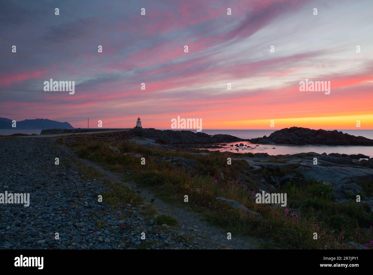 Laukvik fishing village hi-res stock photography and images - Alamy