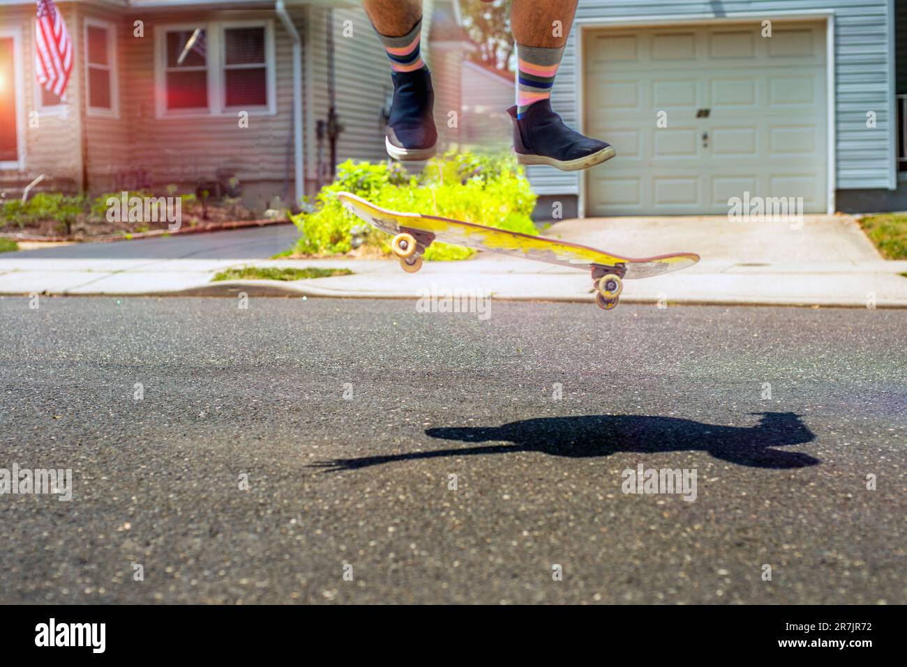 Scooter tricks hi-res stock photography and images - Alamy