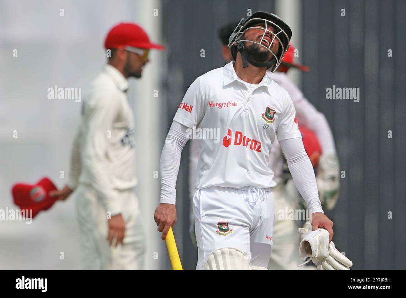 bangladeshi batter Mominul Haque during the Bangladesh-Afghanistan ...