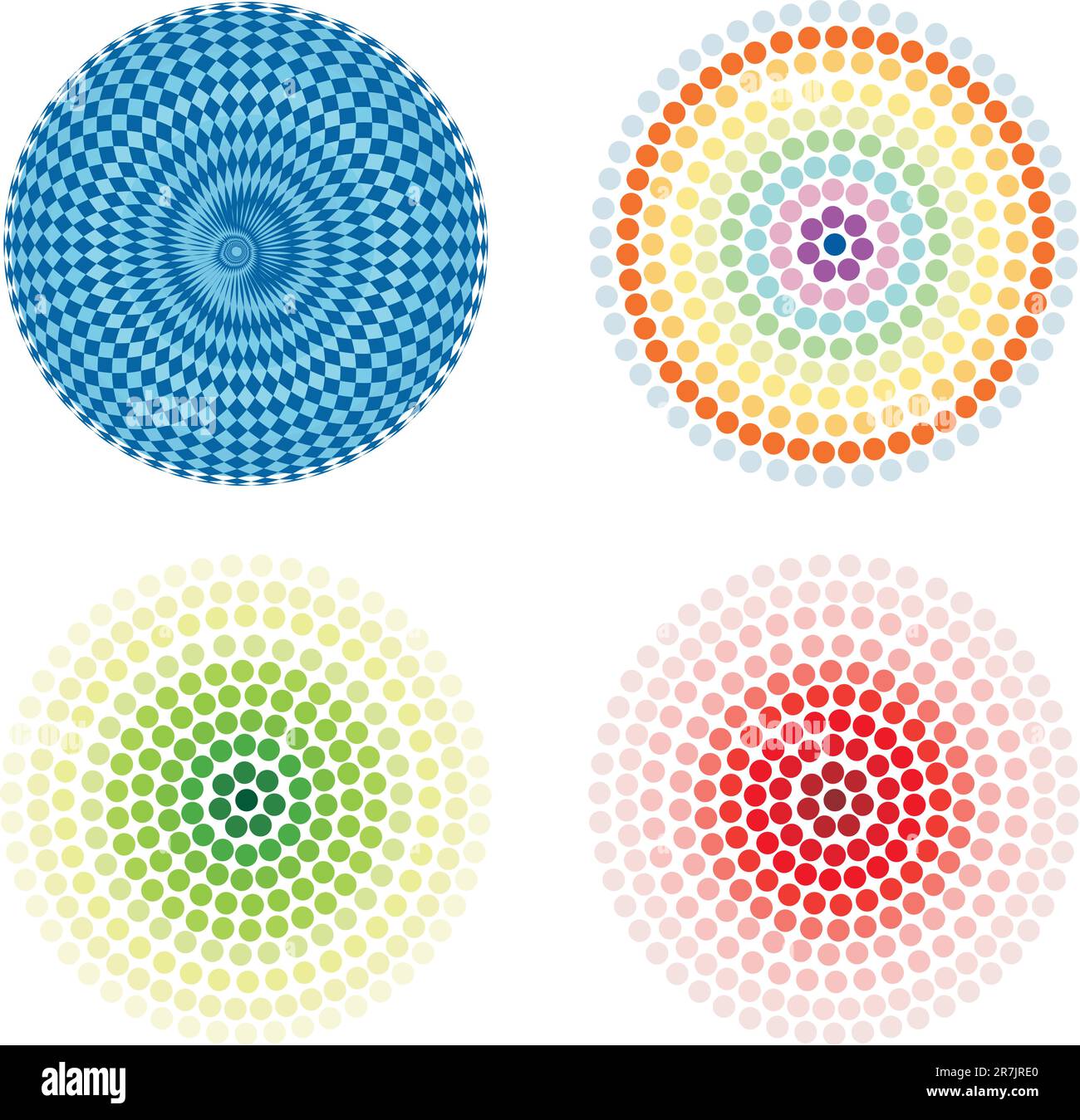 vector illustration of a cute and colorful abstract Stock Vector Image ...