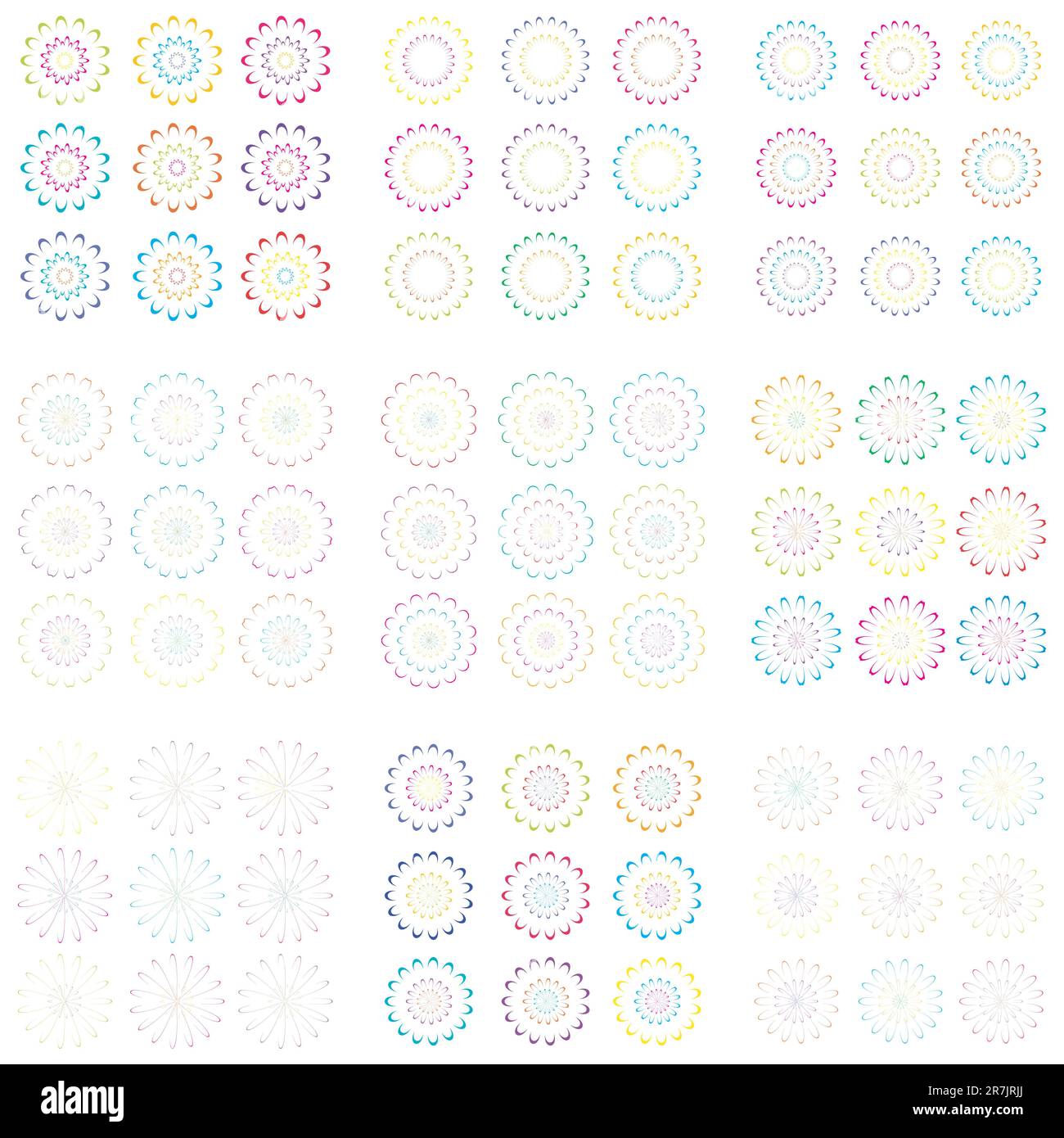 Different floral Cut Out Stock Images & Pictures - Alamy