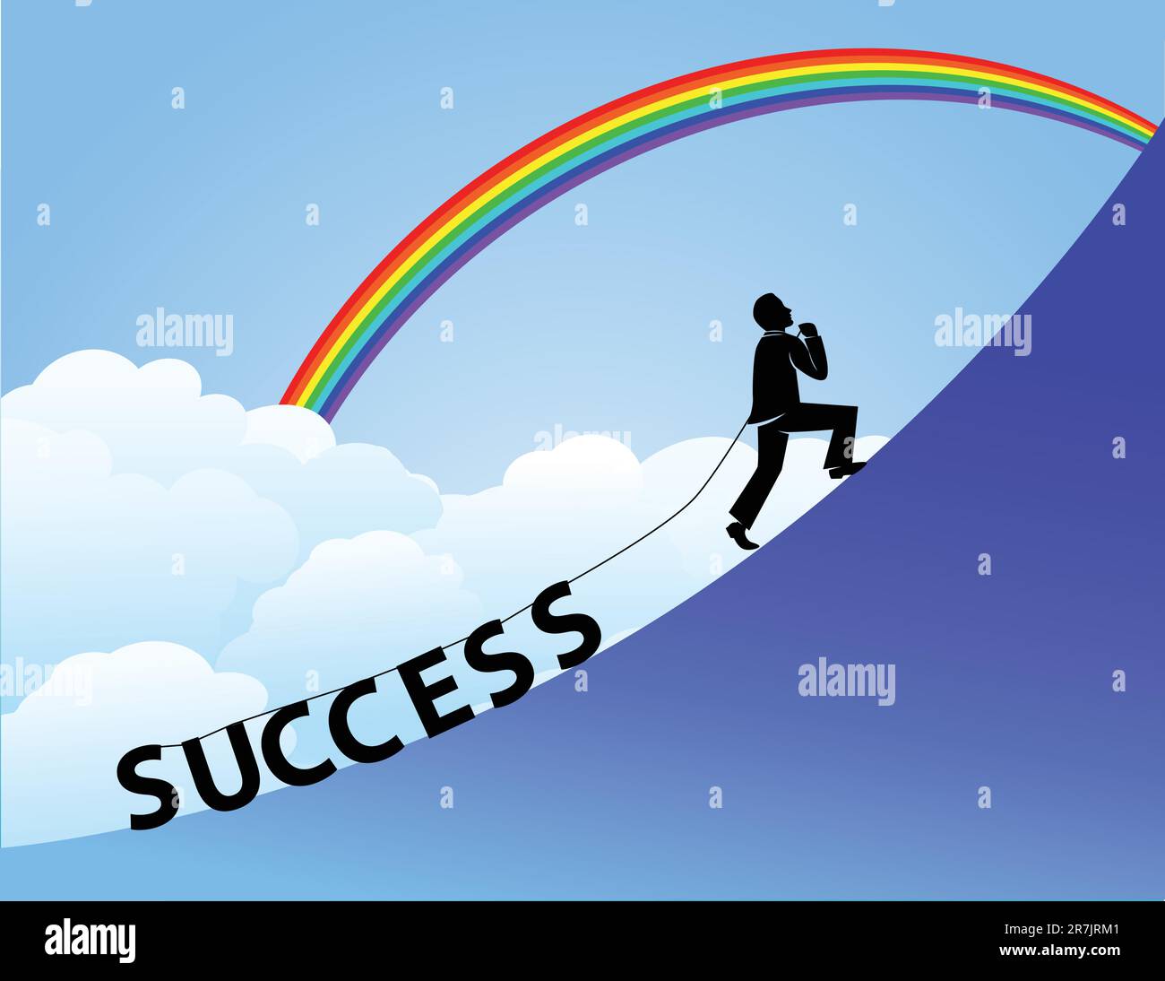 business concept challenge Stock Vector Image & Art - Alamy