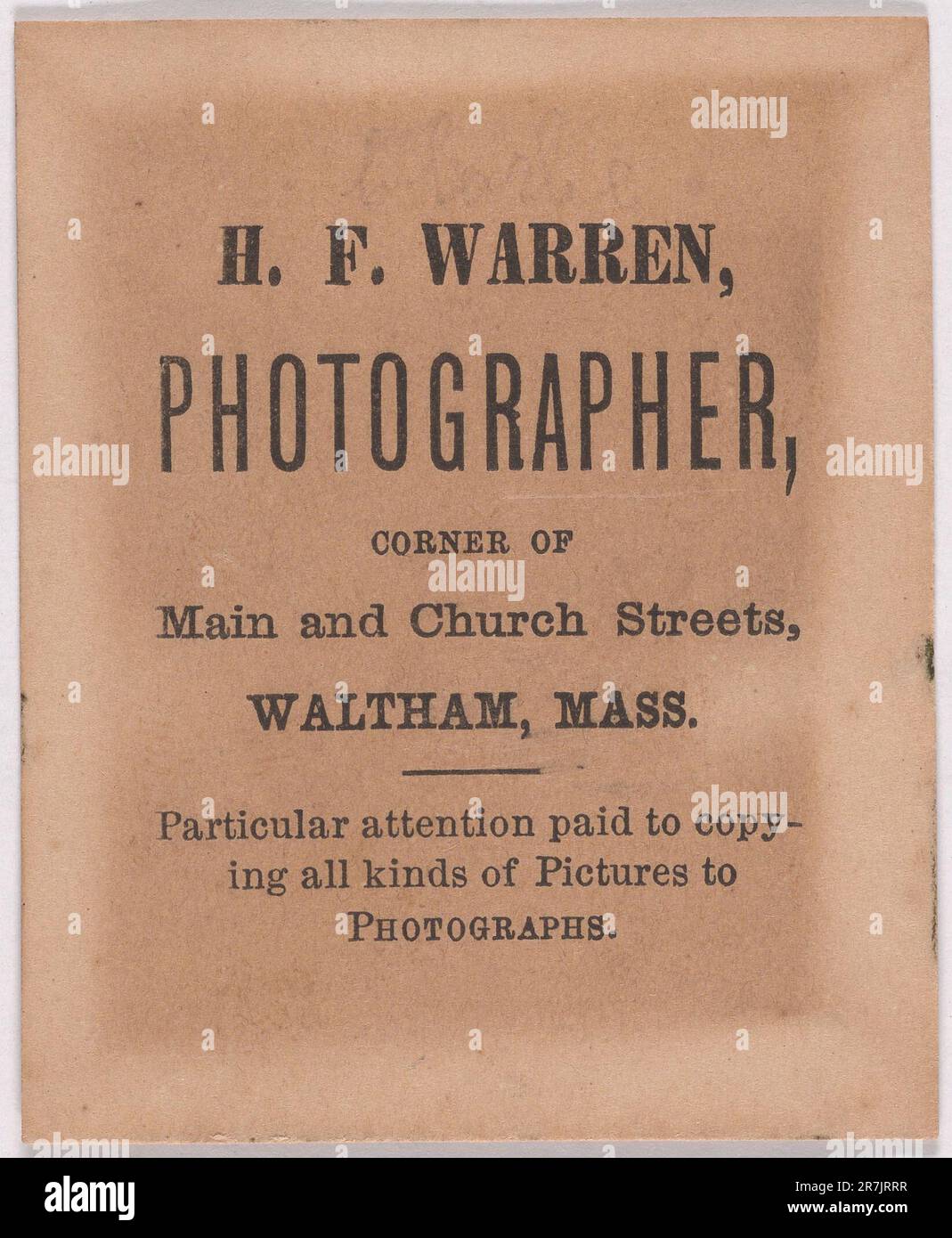 1850s advertisement hi-res stock photography and images - Alamy