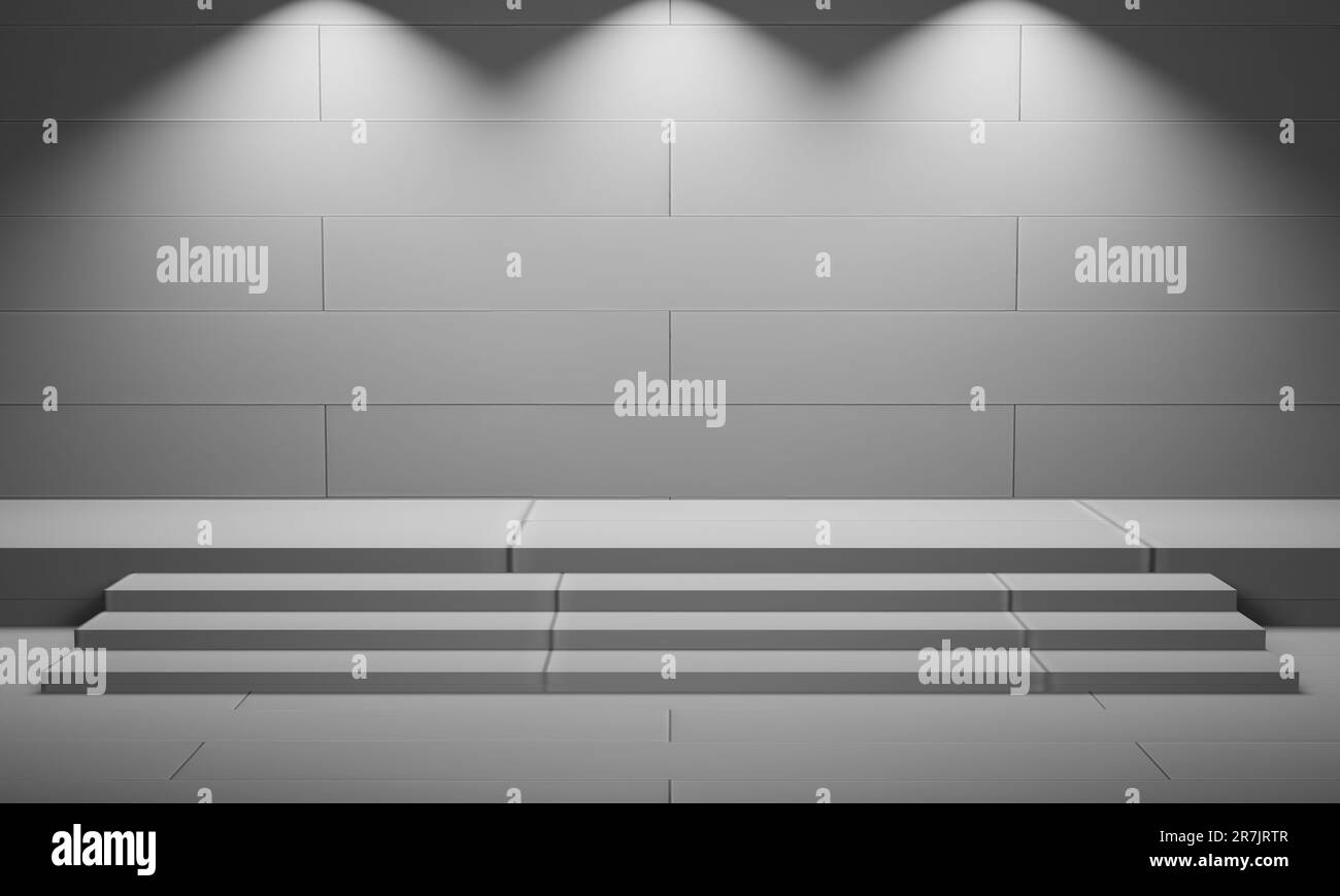 Photo 3d wall stage concrete texture Minimalist mockup for product ...