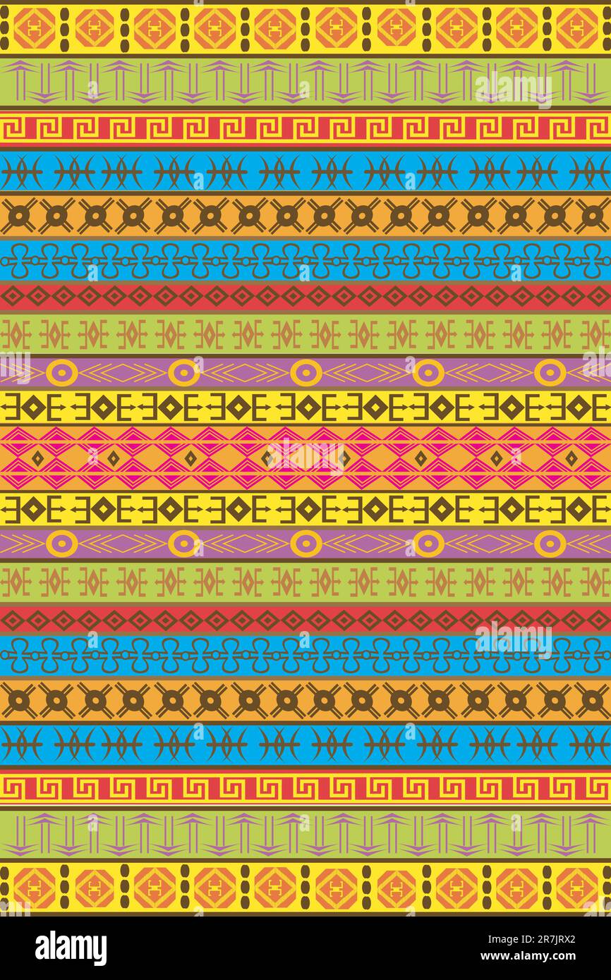 Ethnic African motifs Stock Vector Image & Art - Alamy