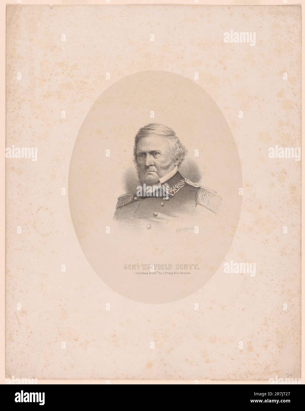 General Winfield Scott c. 1861-1863 Stock Photo - Alamy