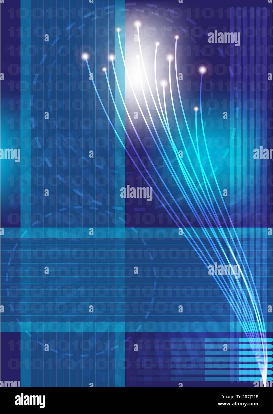 Fiber laser background Stock Vector Images - Alamy