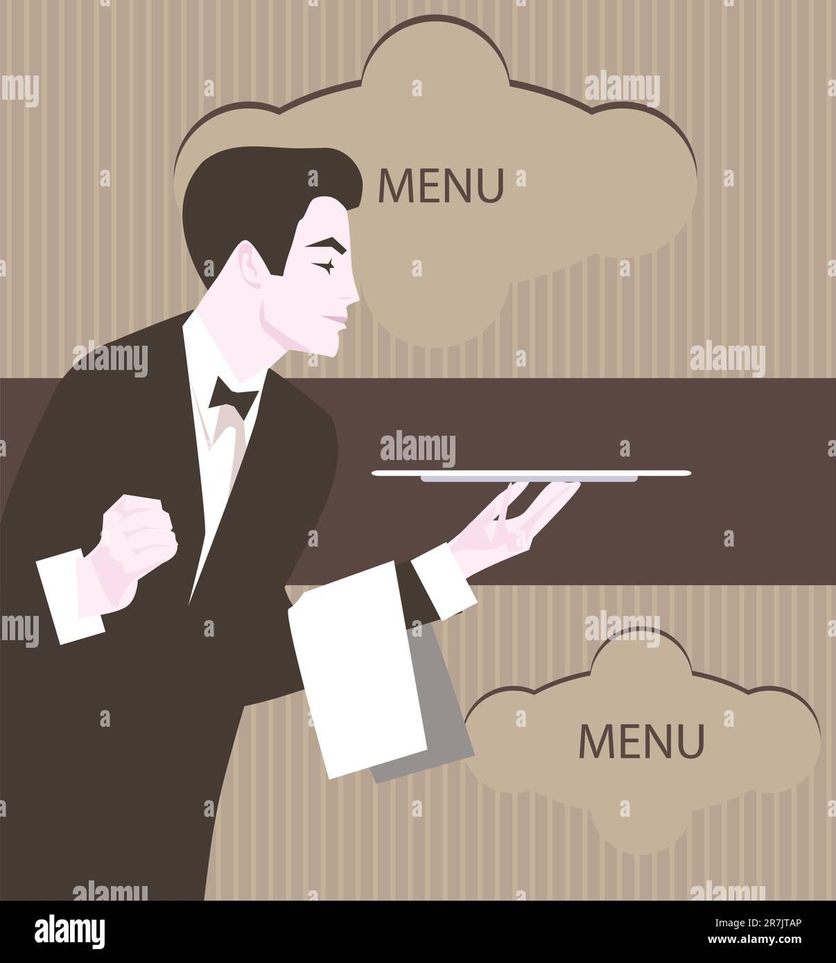 Vintage design dishes Stock Vector Images - Alamy