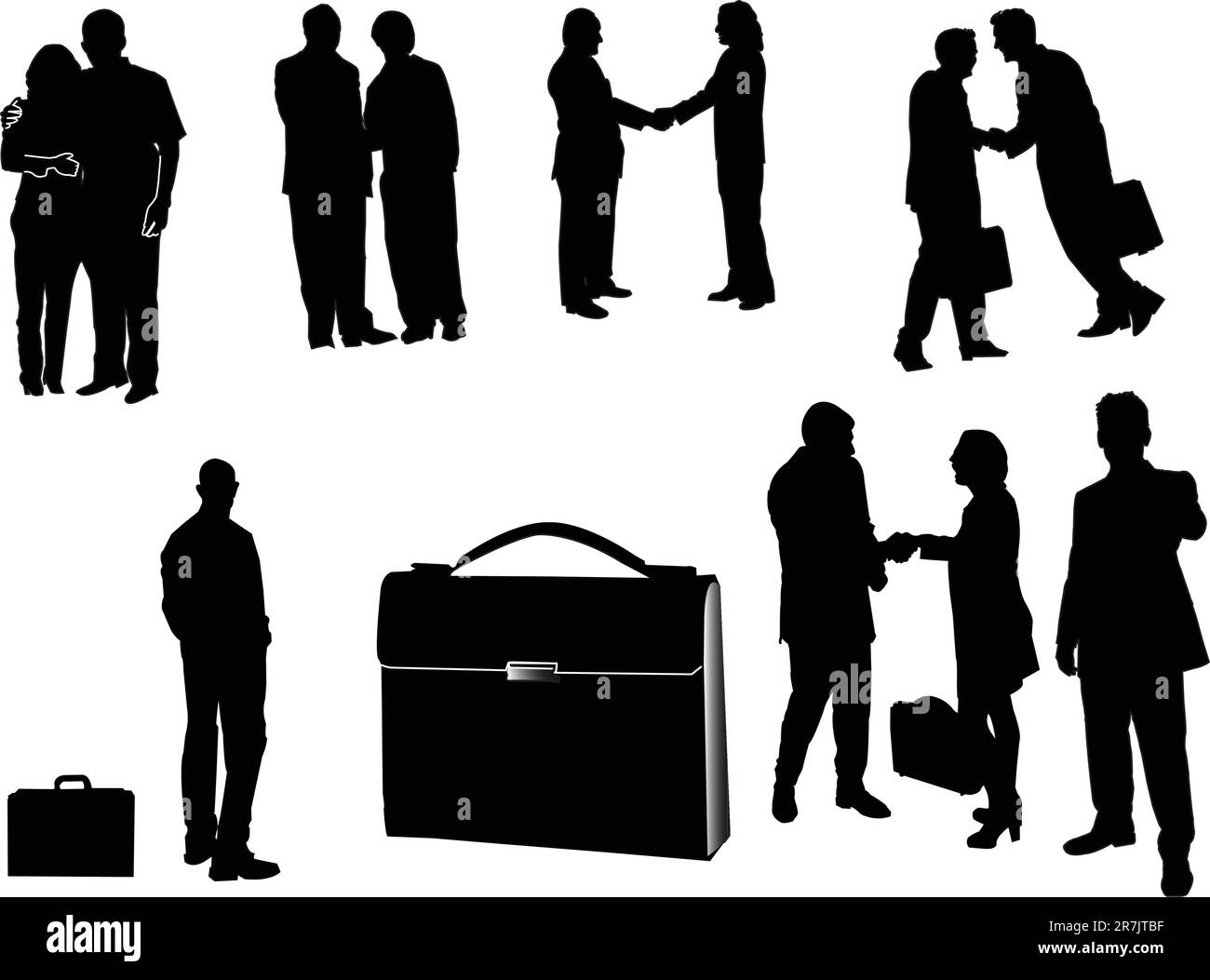 business people - vector Stock Vector Image & Art - Alamy