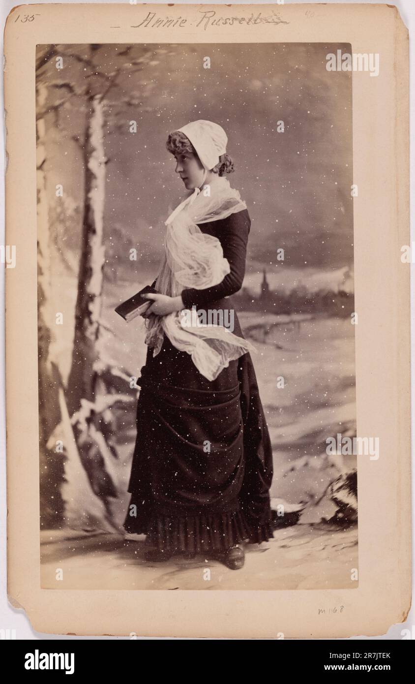 Annie Russell c. 1881 Stock Photo - Alamy