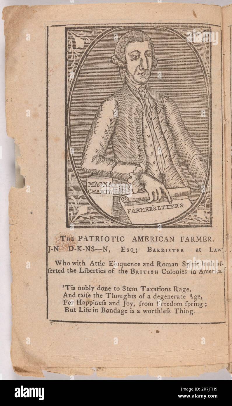 John Dickinson 1771 Stock Photo - Alamy