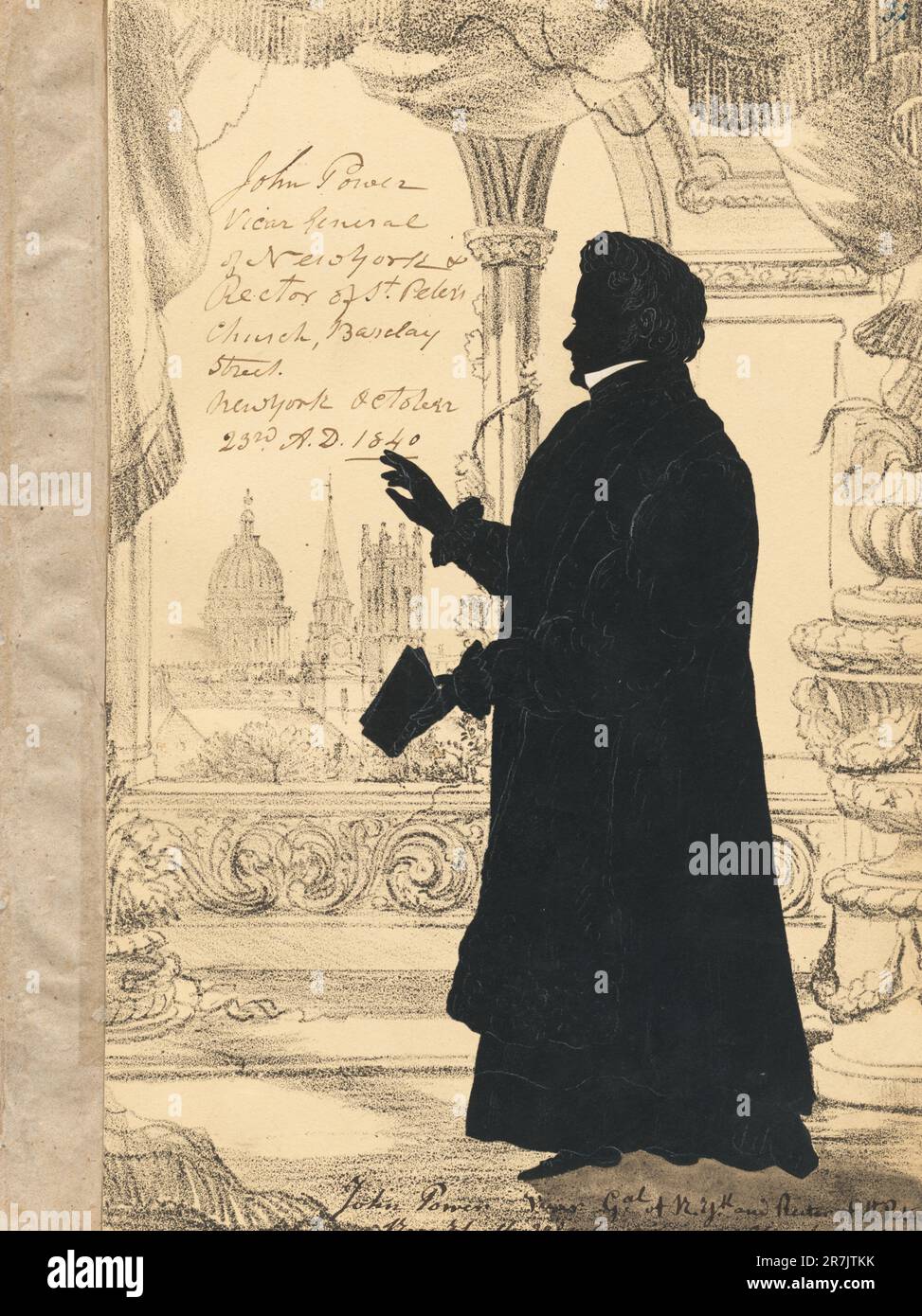 John Power 1840 Stock Photo - Alamy