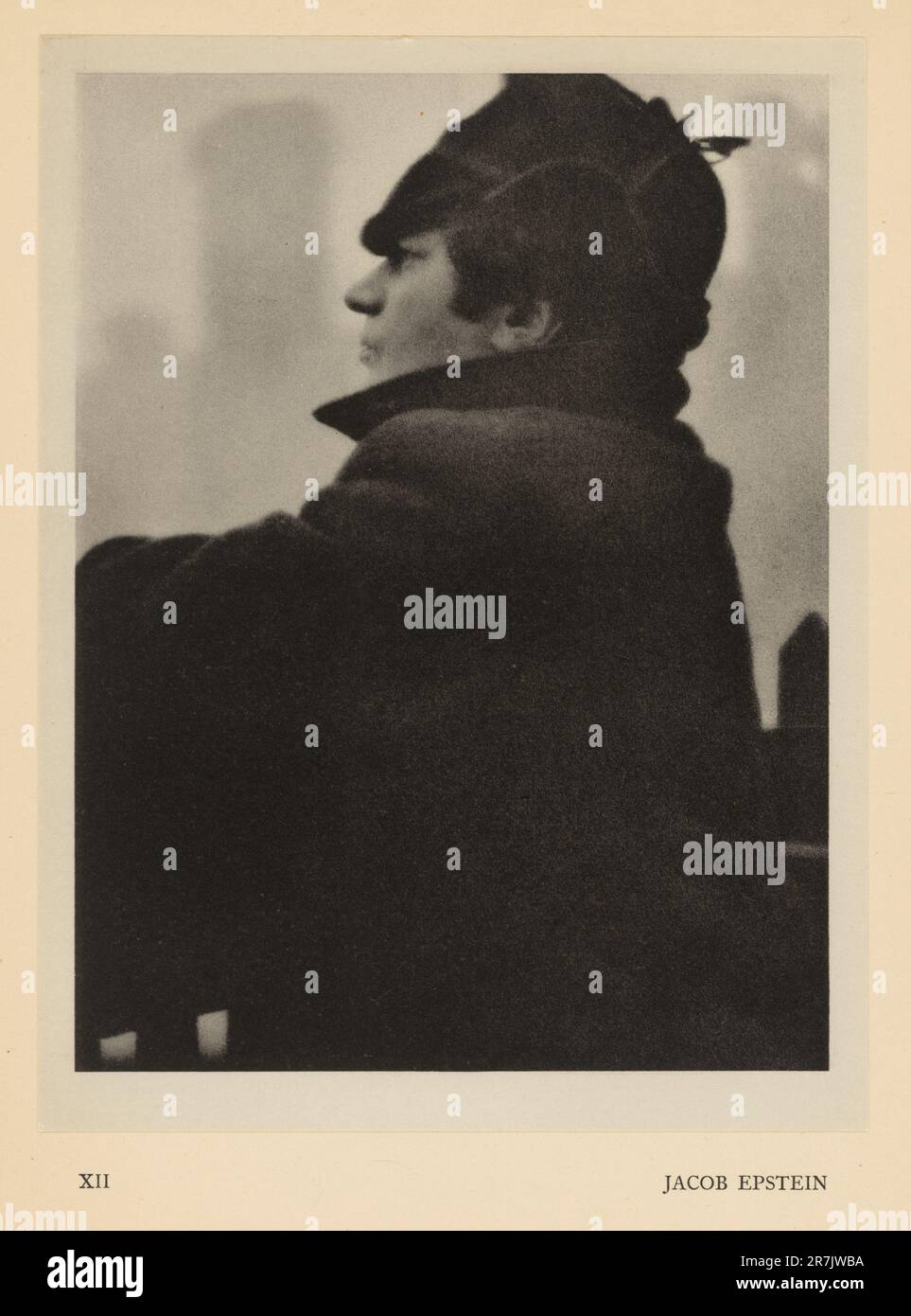 Jacob Epstein 1914 Stock Photo - Alamy