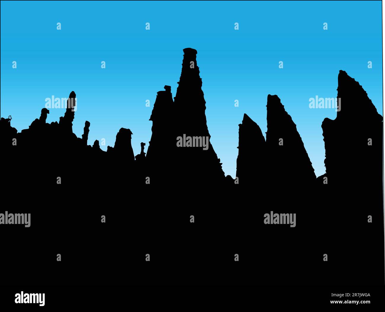 amazing mountain - vector Stock Vector Image & Art - Alamy