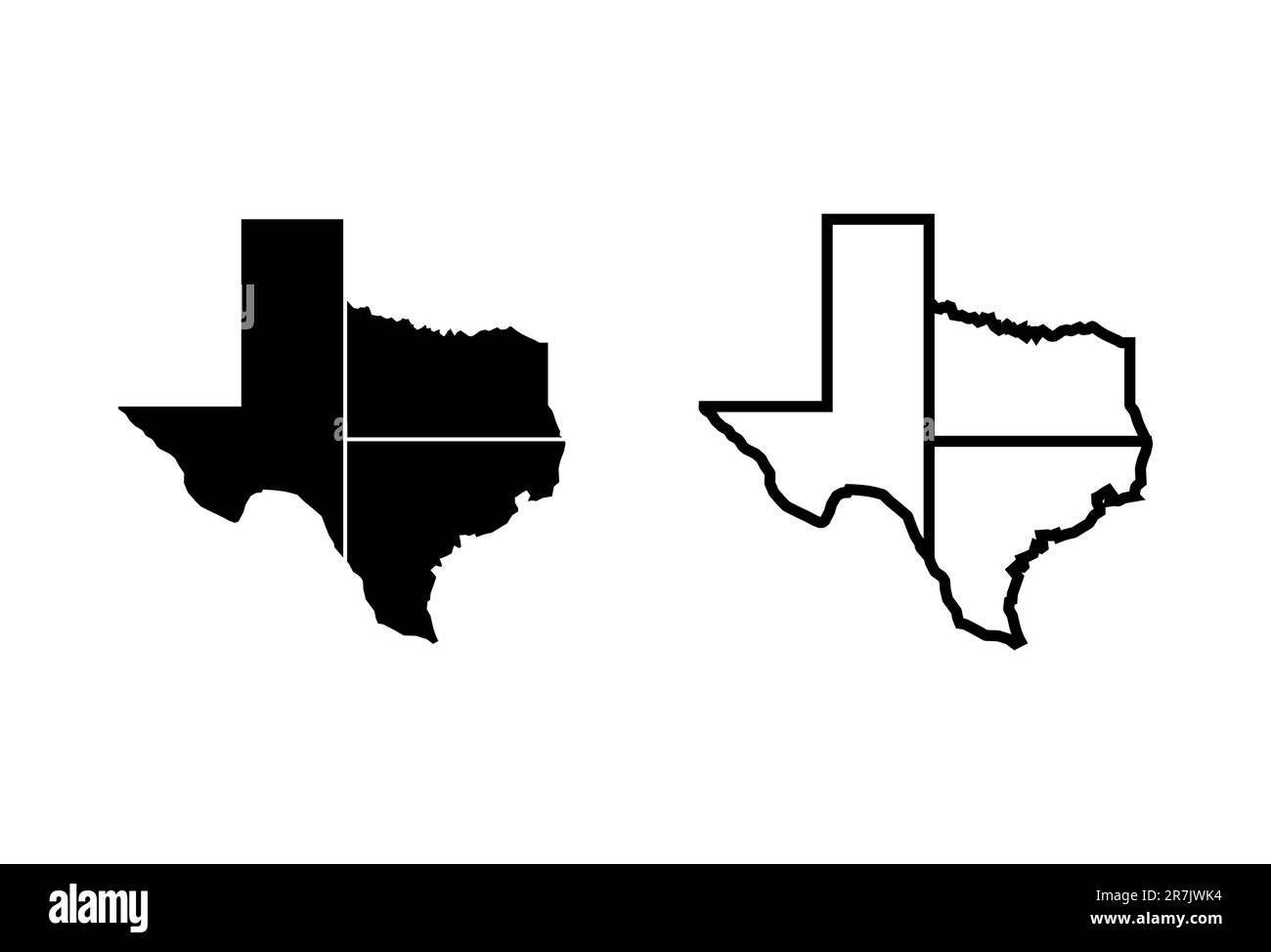 Texas icon set. texas sign symbol Stock Vector Image & Art - Alamy