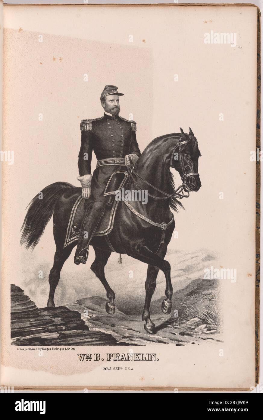 William B. Franklin c. 1862-1864 Stock Photo - Alamy
