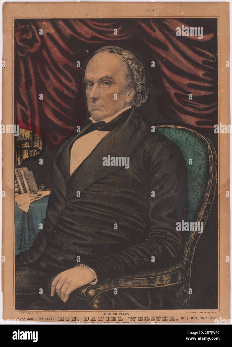 Daniel webster new hampshire home hi-res stock photography and images ...