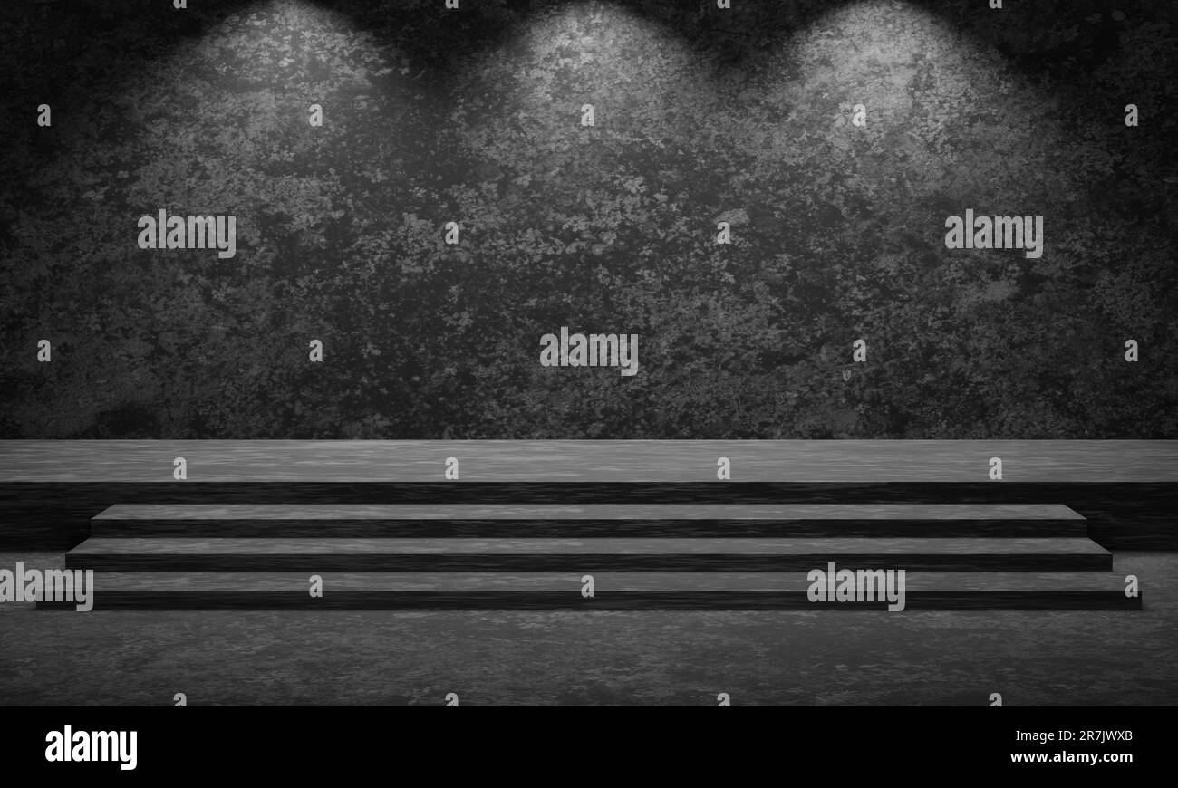 Photo 3d wall stage concrete texture Minimalist mockup for product ...