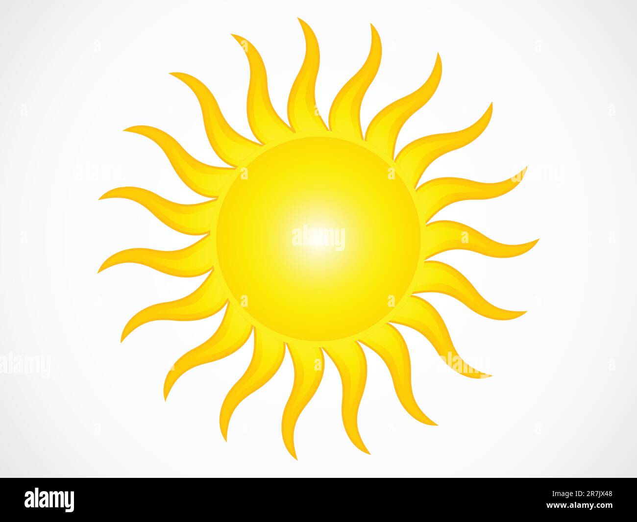 abstract sun icon vector illustration Stock Vector Image & Art - Alamy
